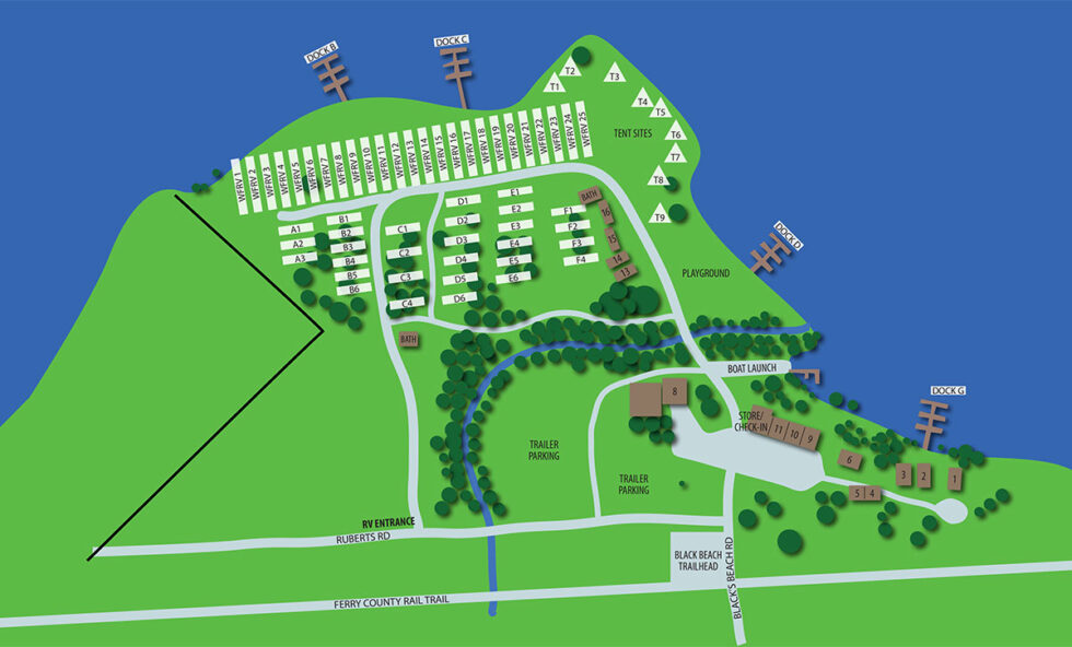 Lakeview Cabins | Black Beach Resort